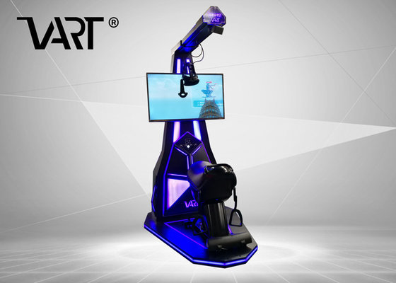 Virtual Reality Gaming Vibrate 9D Simulator For Game Zone / Museum