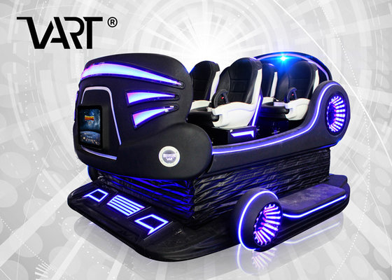 360 Degree Rotation 9D VR Cinema 6 Seats For Airport , Club , Theater