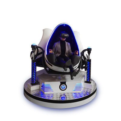 Special Effect 1 / 2 / 3 Seat 9D VR Cinema / Virtual Reality Egg For Business