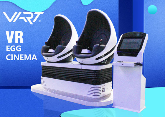360 Degree Rotation 9D VR Cinema In DUBAI , Double Players Amazing Roller Coaster 9D VR Chair
