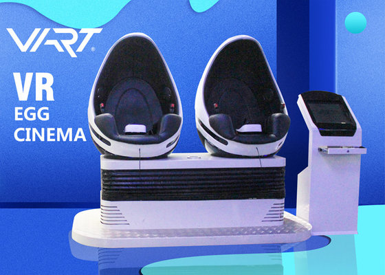 360 Degree Rotation 9D VR Cinema In DUBAI , Double Players Amazing Roller Coaster 9D VR Chair