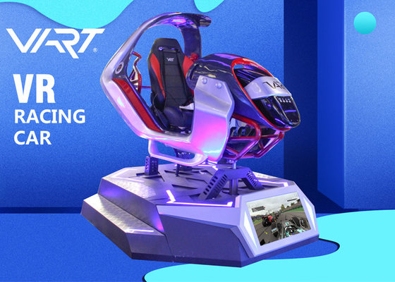 Cool 9D VR Racing Simulator , Real Track Simulation Virtual Reality Driving Simulator