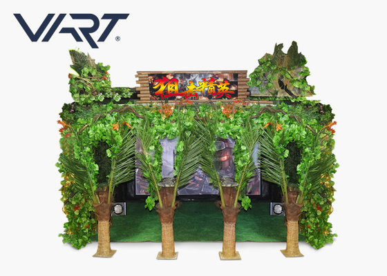 Amazing Electric VR Shooting Simulator For Amusement Park 2000W 220V