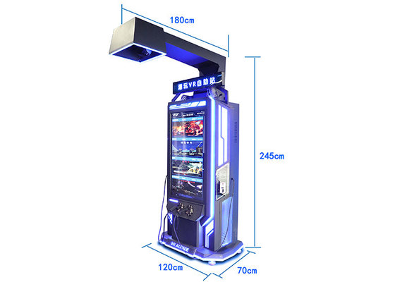 Virtual Reality Motion Simulator Game Machine Self - Service Coin Operated