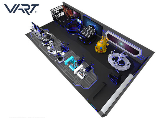 10-500m2  9D VR Theme Park With Glasses English Version CE RoSH