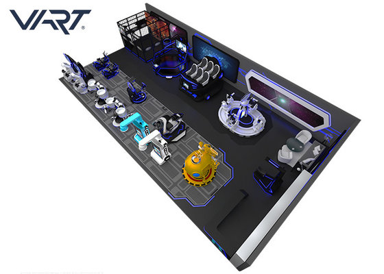 Amusement VR Theme Park One Stop Virtual Reality Experience Hall
