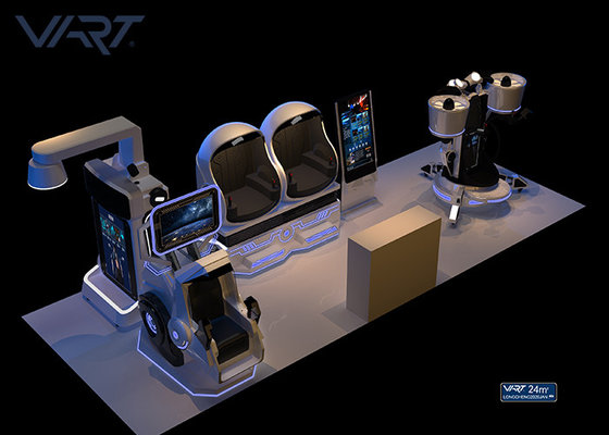 Custom Design One Stop Solution VR Experience Hall Virtual Reality 9D VR Theme Park with Glasses