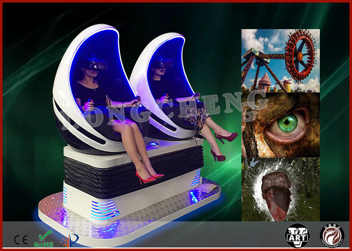 Interactive Virtual Reality Electric 360 Degree 9d Cinema Simulator With 3d Glasses