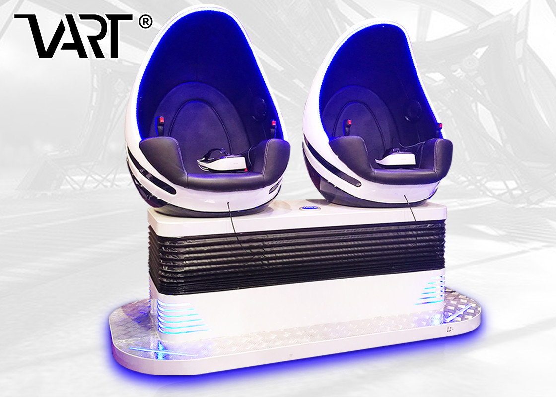 110 pcs Movies 2 Seats 9d VR Egg Chair Cinema For Amusement Park