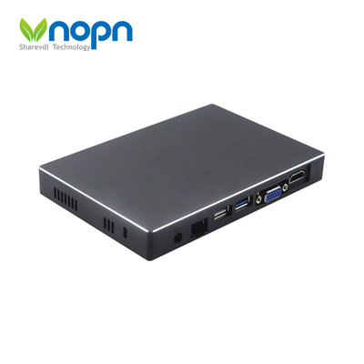 Vnopn K800 Intel Z8350 Quad Core Processer Mini Personal Computer 1.84GHz CPU Frequency Aluminum Shell Fanless Style