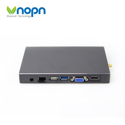 Vnopn K800 Intel Z8350 Quad Core Processer Mini Personal Computer 1.84GHz CPU Frequency Aluminum Shell Fanless Style