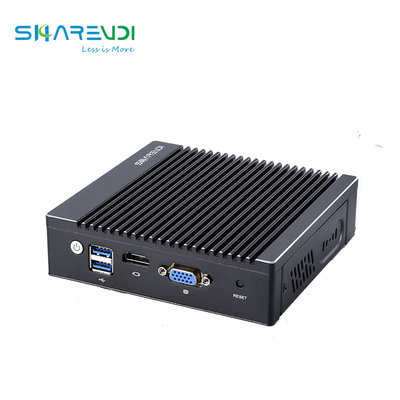 4 Lan Intel J1900 fanless cheap industrial network security firewall mini pc