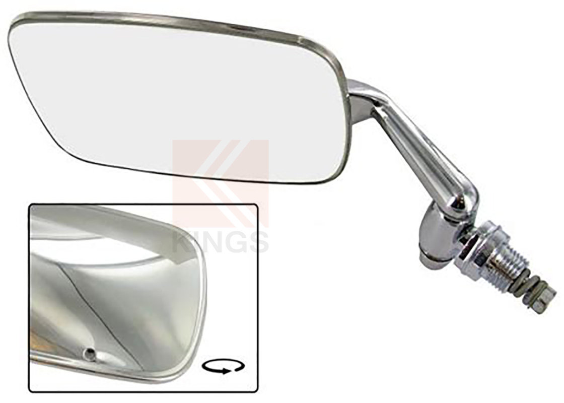 Outside Left Mirror VW Classic Air Cooled Parts 113 857 513D Sedan Type Original Color