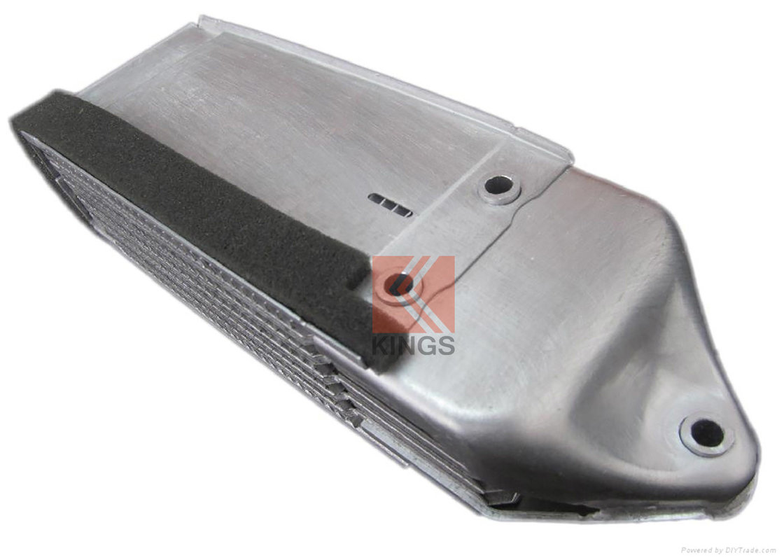 Aluminum VW Beetle Oil Cooler 113117021 113117021X For 1300-1600cc W / Doghouse Shroud