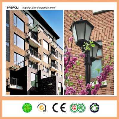 Flexible anti-slip waterproof comfortable granite textured ceramic wall tile