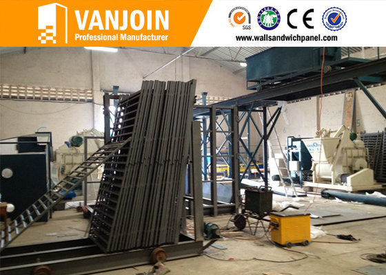EPS Cement Sandwich Construction Material Making Machinery  / Brick Wall Panel