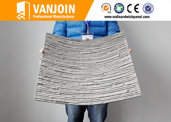 Water Proof Low Carbon Soft Ceramic Lightweight Wall Tile , Full Body Tile