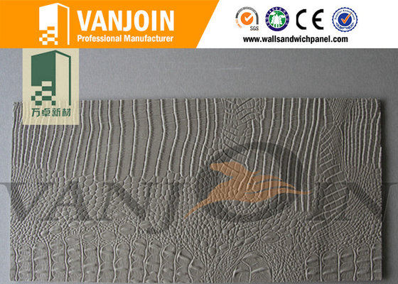 Exterior Wall Flexible Ceramic Tile Long Uselife / Soft Brick Wall Panels