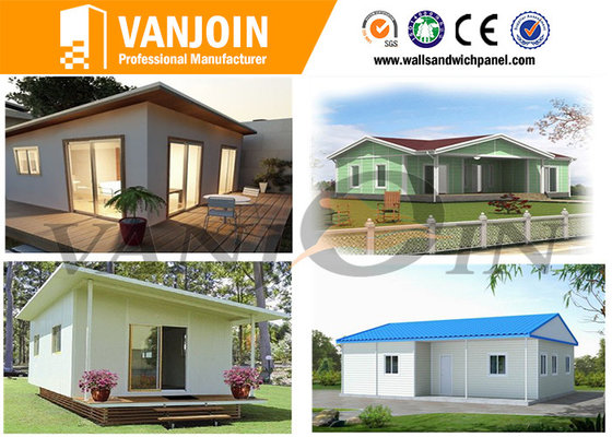 Sandwich Panel Modern Prefab Houses / Comfortable Prefabricated Houses