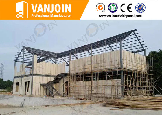 150Mm eps Precast Concrete Wall Panels , lightweight building material for prefab house