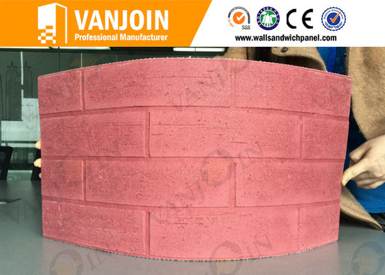 Non - Slip Heat Insulation Flexible Soft Outdoor Ceramic Wall Tiles , ISO14001