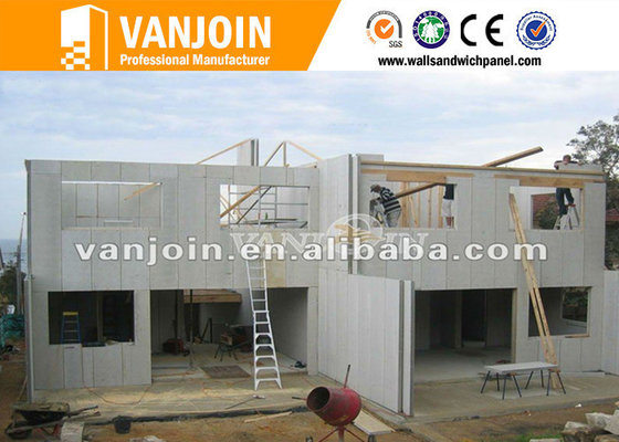 100mm Foam Precast Concrete Exterior Wall Panels For Prefab House