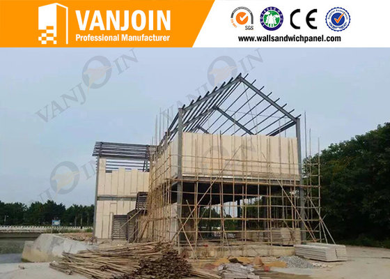 Lightweight Concrete structural insulated wall panels Eco - friendly