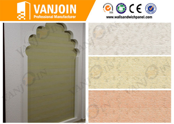 Artificial Stone Insulated Building Panels , Concrete Wall Panels Durability