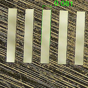 Precision Air Slits for Spectrometers and Optical Systems
