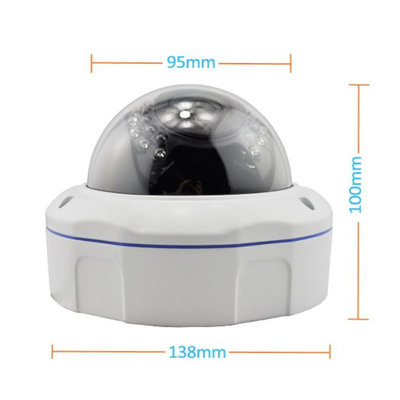 Wdm-2.0MP WiFi Indoor Outdoor IP IR CCTV Security Camera