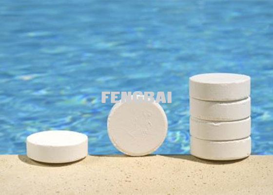 90 Pure TCCA 90 Chemical , Swimming Pool Disinfection Chemicals CAS 87 90 1