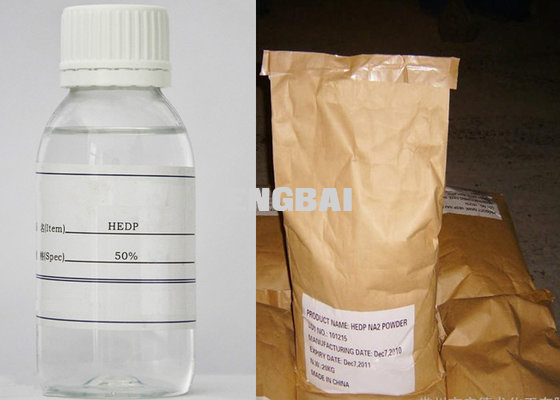 60% 98% HEDP Sodium Salt , HEDP Water Treatment With 2 Years Shelf Life