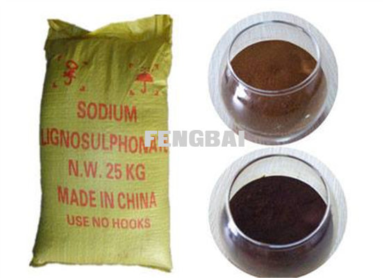 Concrete Admixtures Sodium Lignosulfonate CAS No 8061-51-6 Water Reducing