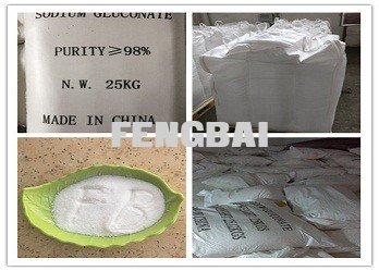 Building Materials Gluconic Acid 98%Min Sodium Gluconate Used In Concrete