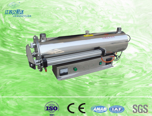 Stainless steel housing UV Water Sterilizer 8-12TPH 9000 hours lamp life water disinfector