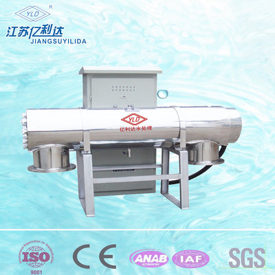 Commercial Aquarium UV Water Sterilizer Water Disinfection Systems 300TPH Side Stream
