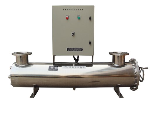 SUS304 / 316L Chamber UV Water Disinfection System With Manual Cleaning System