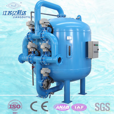 Automatic Bypass Media Layer Sand Water Filter for Industrial Recycled Water Treatment