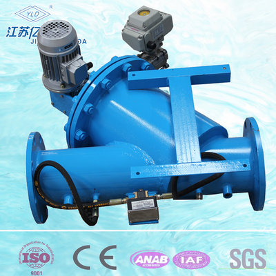 SS316 Mesh Screen Automatic Brush Type Water Filter For Power Generation System