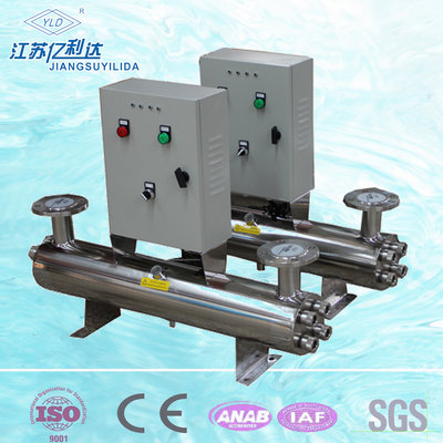High Performance 12000 LPH Ultraviolet Water Purifier With SUS304 Polished Chamber