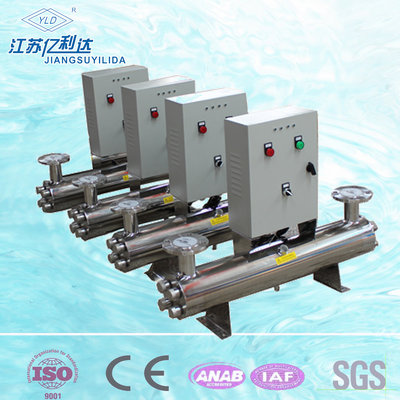 15TPH UV Sterilization For Aquaculture , 240W UV Water Purifier Over 9000 Hours