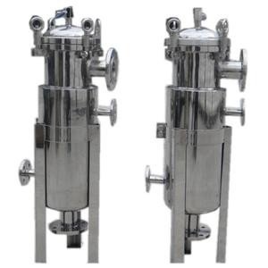Easy To Operate SS Housing Bag Water Filter Processing Chemicals