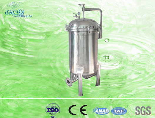 4 Inch Stainless Steel Housing Bag Filter For Drinking Water Treatment Plant