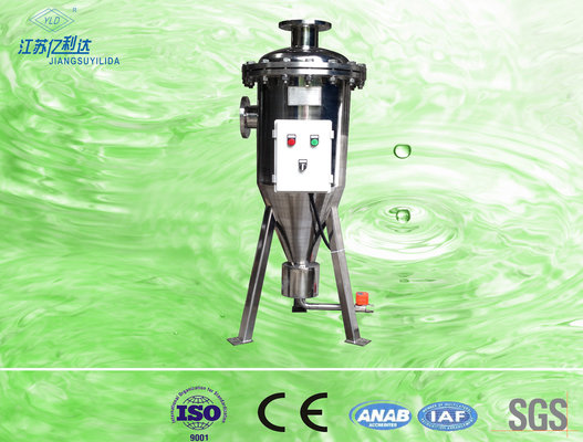Stainless Steel 304 Cyclone Water Filter Automatic Contral Centrifugal Sand Separator