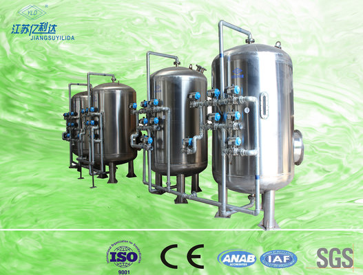 Stainless Steel Mechanical multi-media filter waste water treatment equipment