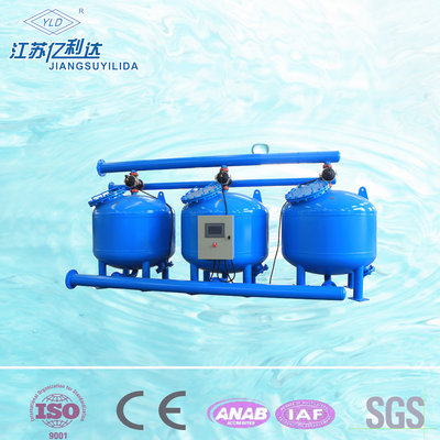 Swimming Pool Sand Filter Tank Water Purification Process Chilled Water System