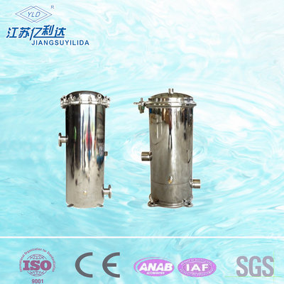 PP Sediment 5 Micron Cartridge Filters For Water Treatment Stainless Steel Housing