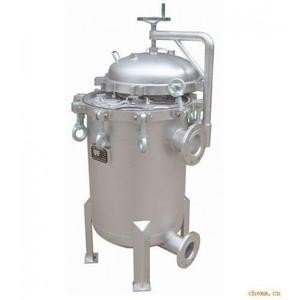 Hydraulic Fluid Industrial Bag Filter For Water Treatment Plant Operator , Carbon Steel
