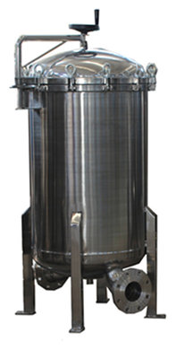 0.5um Washable Bag Filter For Water Treatment With Multi Cartridges Housing