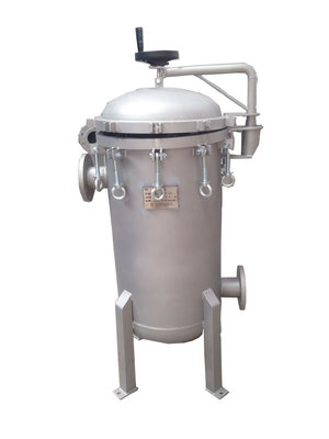 High Strength Small Filtration Bag Filter For Water Treatment Resistance Lage Throughput